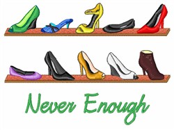 Never Enough Embroidery Design | AnnTheGran.com