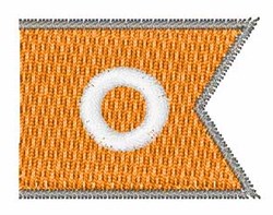 Pennant Font 0 Embroidery Design | AnnTheGran.com
