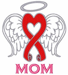 Mom Ribbon Embroidery Design | AnnTheGran.com