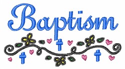 Baptism Embroidery Design | AnnTheGran.com