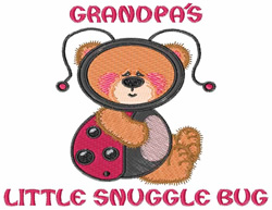 Snuggle Bug Embroidery Design | AnnTheGran.com