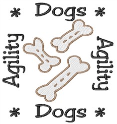Dog Agility Embroidery Design | AnnTheGran.com