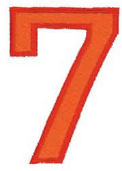 Number 7 Outline Embroidery Design | AnnTheGran.com