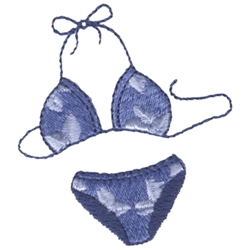 Bikini Embroidery Design | AnnTheGran.com
