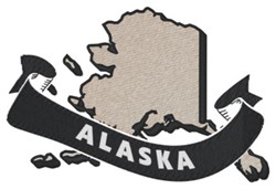 Alaska Ribbon Embroidery Design | AnnTheGran.com