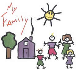 My Stick Family Embroidery Design | AnnTheGran.com