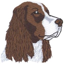 Springer Spaniel Embroidery Design | AnnTheGran.com