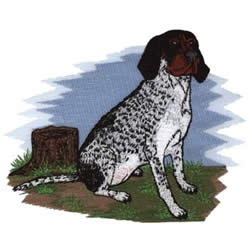 Bluetick Coonhound Embroidery Design | AnnTheGran.com