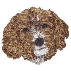 Small Cavapoo Embroidery Design | AnnTheGran.com