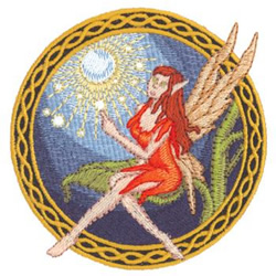 Faerie Embroidery Design | AnnTheGran.com