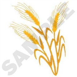 Wheat Embroidery Design | AnnTheGran.com