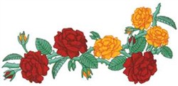 Rose Vine Embroidery Design | AnnTheGran.com