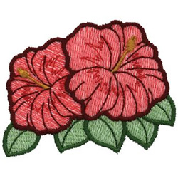 Hibiscus Embroidery Design | AnnTheGran.com