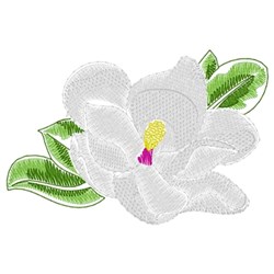 Magnolia Embroidery Design | AnnTheGran.com