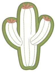 Cactus Applique Embroidery Design | AnnTheGran.com