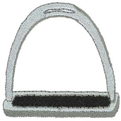 Stirrup Embroidery Design | AnnTheGran.com