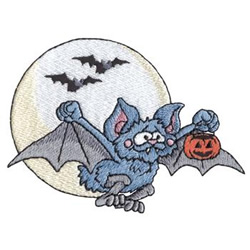 Bat Embroidery Design | AnnTheGran.com