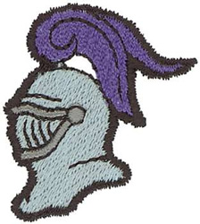 Knight Head Embroidery Design | AnnTheGran.com