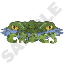 Crocs Embroidery Design | AnnTheGran.com