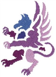 Griffin Outline Embroidery Design | AnnTheGran.com