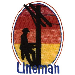 Lineman Embroidery Design | AnnTheGran.com