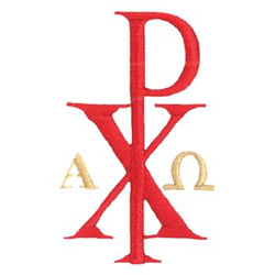 Chi Rho Embroidery Design | AnnTheGran.com