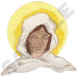 Mary Embroidery Design | AnnTheGran.com