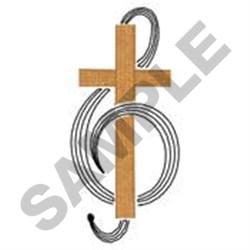 Choir Cross Embroidery Design | AnnTheGran.com