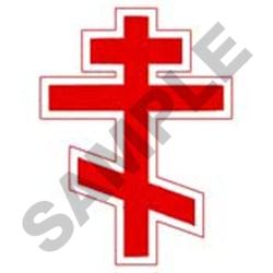 Orthodox Cross Embroidery Design | AnnTheGran.com