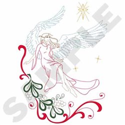 Angel Corner Embroidery Design | AnnTheGran.com