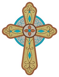Crucifix Embroidery Design | AnnTheGran.com