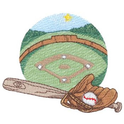 Baseball Embroidery Design | AnnTheGran.com