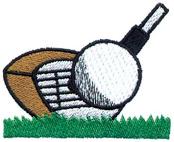 Golf Club Embroidery Design | AnnTheGran.com