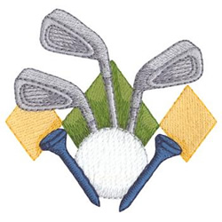 Golfing Design Embroidery Design | AnnTheGran.com