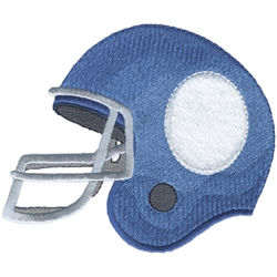Football Helmet Embroidery Design | AnnTheGran.com