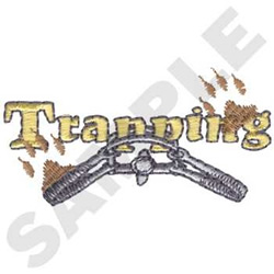 Trapping logo Embroidery Design | AnnTheGran.com