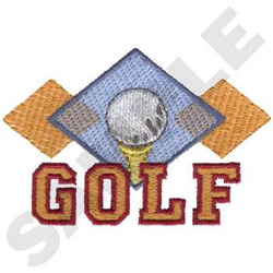 Golf Logo Embroidery Design | AnnTheGran.com
