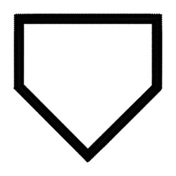 Home Plate Embroidery Design | AnnTheGran.com