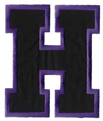 Applique H Embroidery Design | AnnTheGran.com