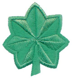 Major Lt. Colonel Embroidery Design | AnnTheGran.com