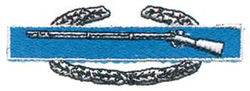 Combat Infantryman Badge Embroidery Design | AnnTheGran.com
