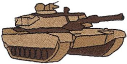 Tank Embroidery Design | AnnTheGran.com