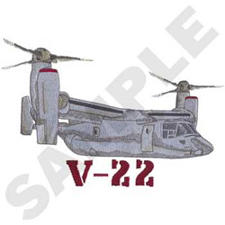 V-22 Osprey Embroidery Design | AnnTheGran.com