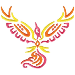 Phoenix Embroidery Design | AnnTheGran.com