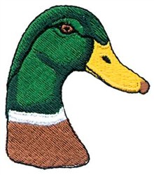 Mallard Duck Embroidery Design | AnnTheGran.com