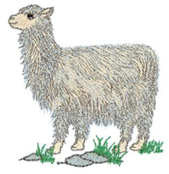 Alpaca Embroidery Design | AnnTheGran.com