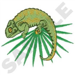 Chameleon Embroidery Design | AnnTheGran.com