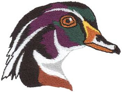 Wood Duck Embroidery Design | AnnTheGran.com