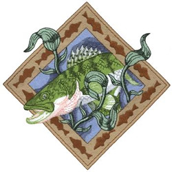 Walleye Embroidery Design | AnnTheGran.com