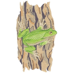 Giant Tree Frog Embroidery Design | AnnTheGran.com